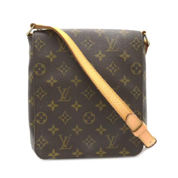 Louis Vuitton | Bags | Louis Vuitton Musette Salsa Long Shoulder Brown ...